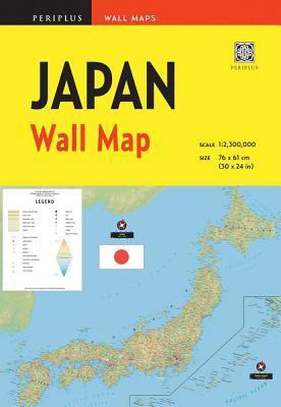 Japan Wall Map | bol.com
