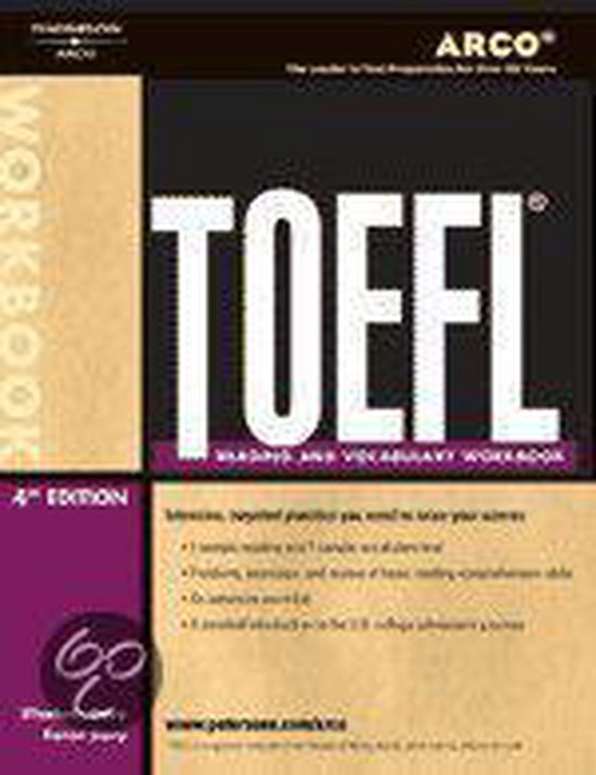 Reading and Vocabulary Workbook for the Toefl Exam, Elizabeth Davy ...