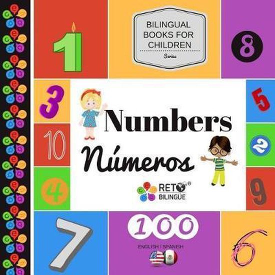 Bilingual Books for Children, English and Spanish- Numbers - Numeros ...