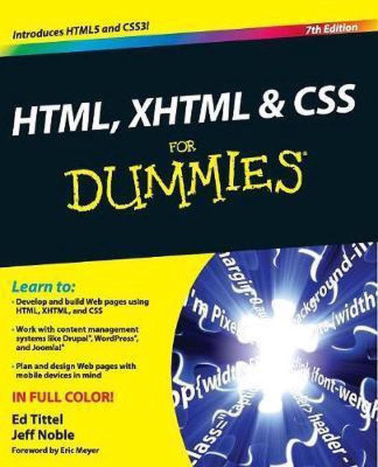 HTML XHTML & CSS For Dummies 7th, E Tittel | 9780470916599 | Boeken ...