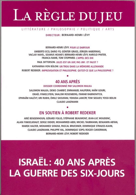 La règle du jeu n°34 (ebook), Collectif | 9782246786634 | Boeken | bol.com