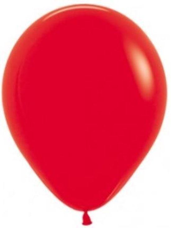 100 ballonnen rood 30 cm | bol.com