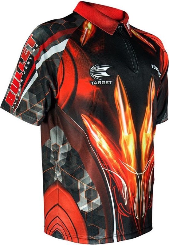 Target Stephen Bunting Bullet Dartshirt Size:XXXXL | bol