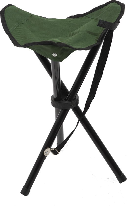 bol.com | Campingstoel - driepoot inklapbaar campingkruk - visstoel ...