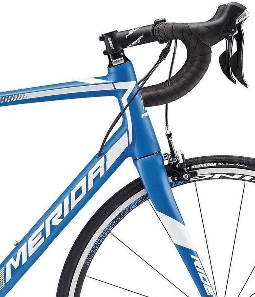 Merida Ride 400 - Fiets - Mannen - Matblauw - 50 cm | bol.com