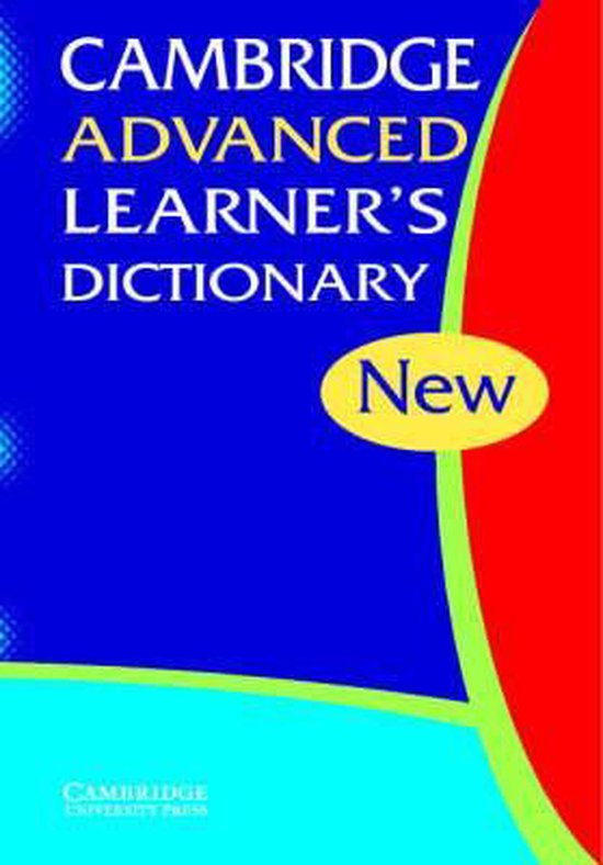 Cambridge Advanced Learner's Dictionary, English | 9780521531054 ... Cambridge Advanced Learner's Dictionary, English | 9780521531054 ...