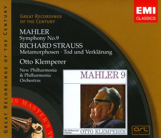 Mahler: Symphony No. 9; Richard Strauss: Metamorphosen; Tod und Verklärung, Otto... | bol