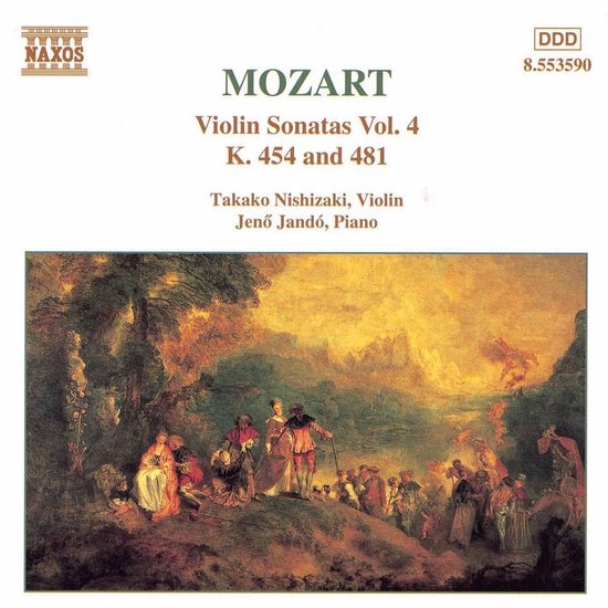 Mozart: Violin Sonatas Vol 4 / Takako Nishizaki, Jeno Jando, Takako Nishizaki | CD... | bol.com