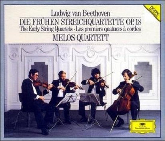 BEETHOVEN: THE EARLY STRING QUARTETS, OP. 18, Ludwig Van Beethoven | CD (album) | Muziek | bol.com