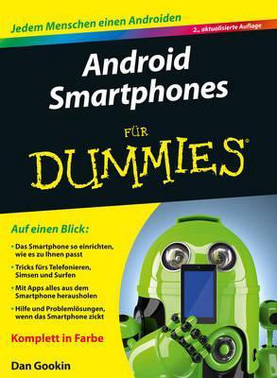 Android Smartphones fur Dummies, D Gookin | 9783527713196 | Boeken ...