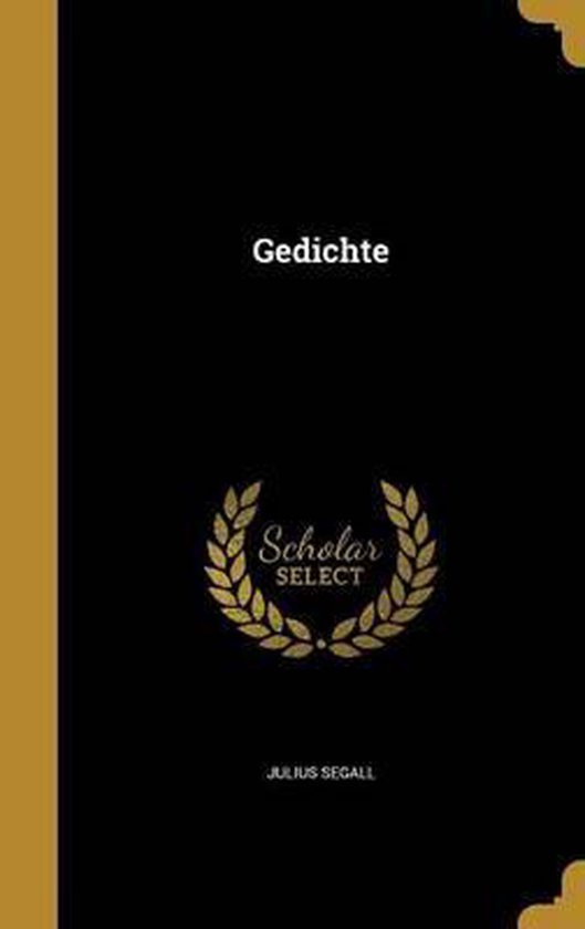 Gedichte, Julius Segall | 9781362257189 | Boeken | bol