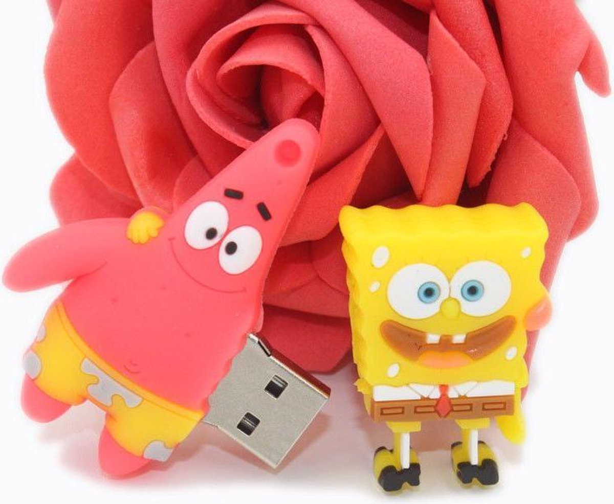 SpongeBob USB-stick 16 GB | SpongeBob & Patrick USB-stick | OP=OP | bol.com