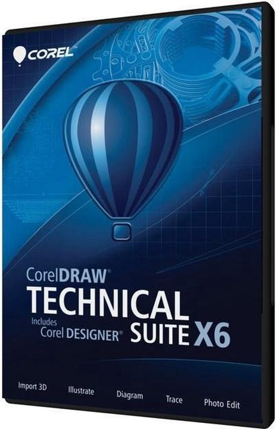 Corel Designer Technical Suite X6 English Bol