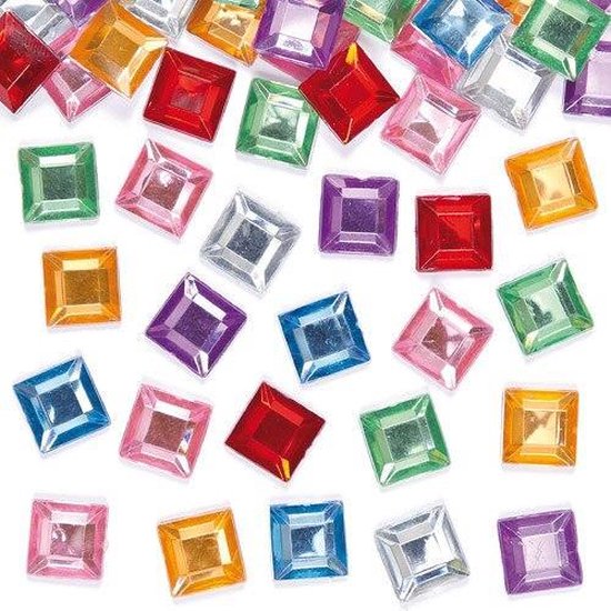 Zelfklevende edelstenen van acryl met moza?ek (240 stuks per verpakking ...