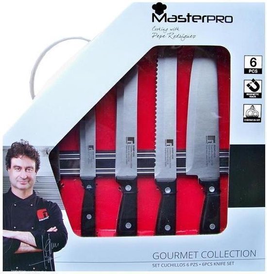 Masterpro 6-delige messenset | bol.com