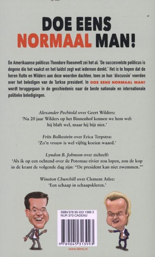 Doe eens normaal, man!, Roel Tanja | 9789045313993 | Boeken | bol.com