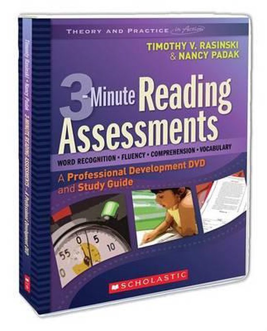 3-Minute Reading Assessments, Timothy Rasinski | 9780545009157 | Boeken ...