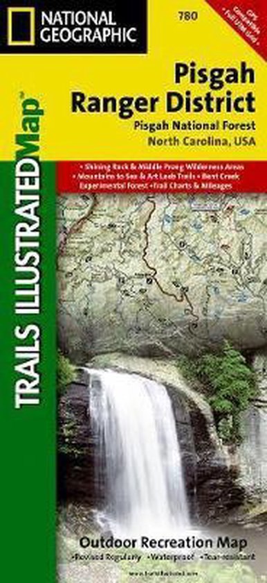 National Geographic Trails Illustrated Pisgah Ranger District, Pisgah ...