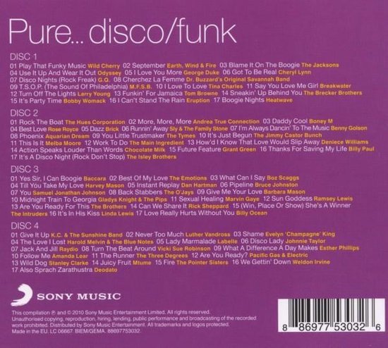 Pure... Disco/Funk, various artists | Muziek | bol