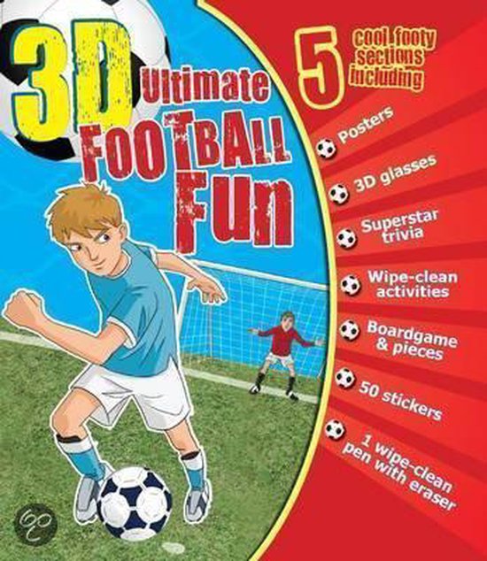 3d Ultimate Football Fun | 9781445441108 | Boeken | bol.com