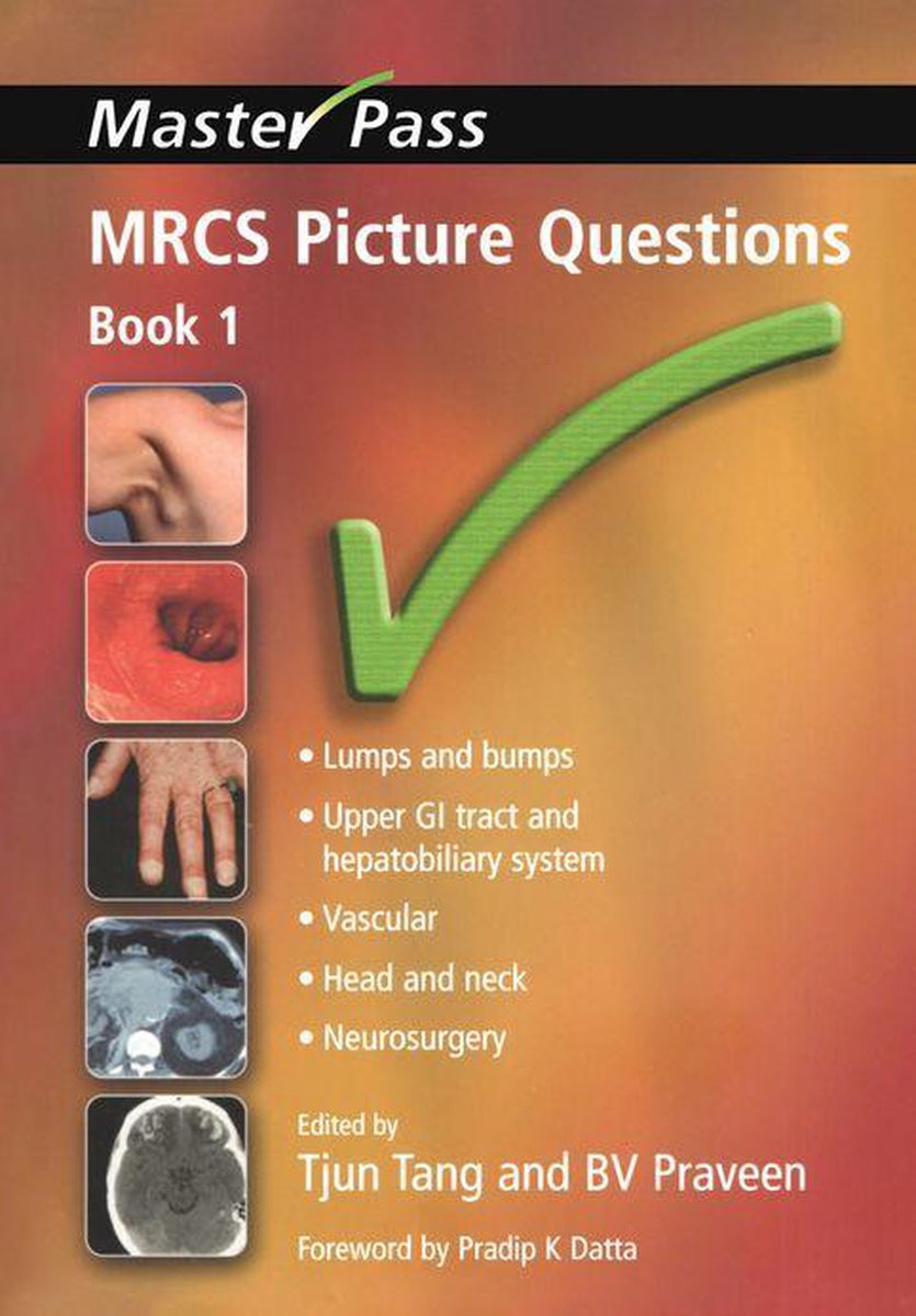 MasterPass - MRCS Picture Questions (ebook), Tjun Tang | 9781315345055 ...