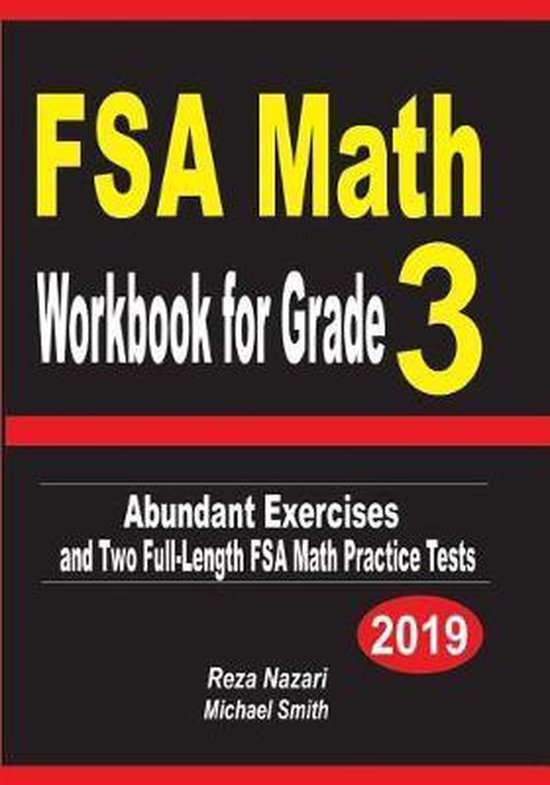 FSA Math Workbook For Grade 3 Reza Nazari 9781799170389 Boeken fsa-math-workbook-for-grade-3-reza-nazari-9781799170389-boeken