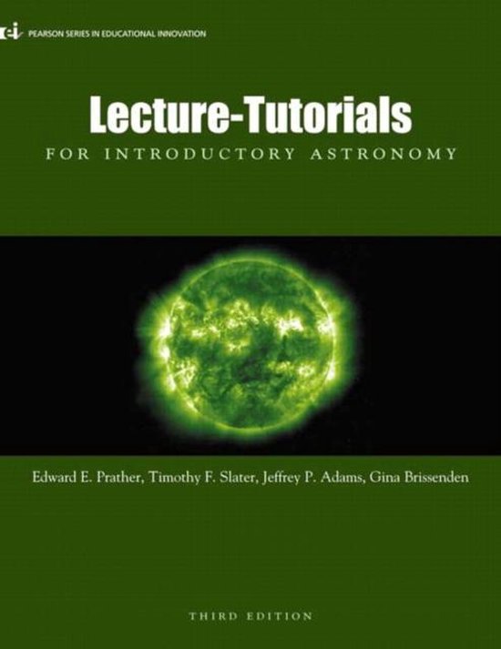 Lecture - Tutorials For Introductory Astronomy | 9780321820464 | Tim Slater | Boeken | bol