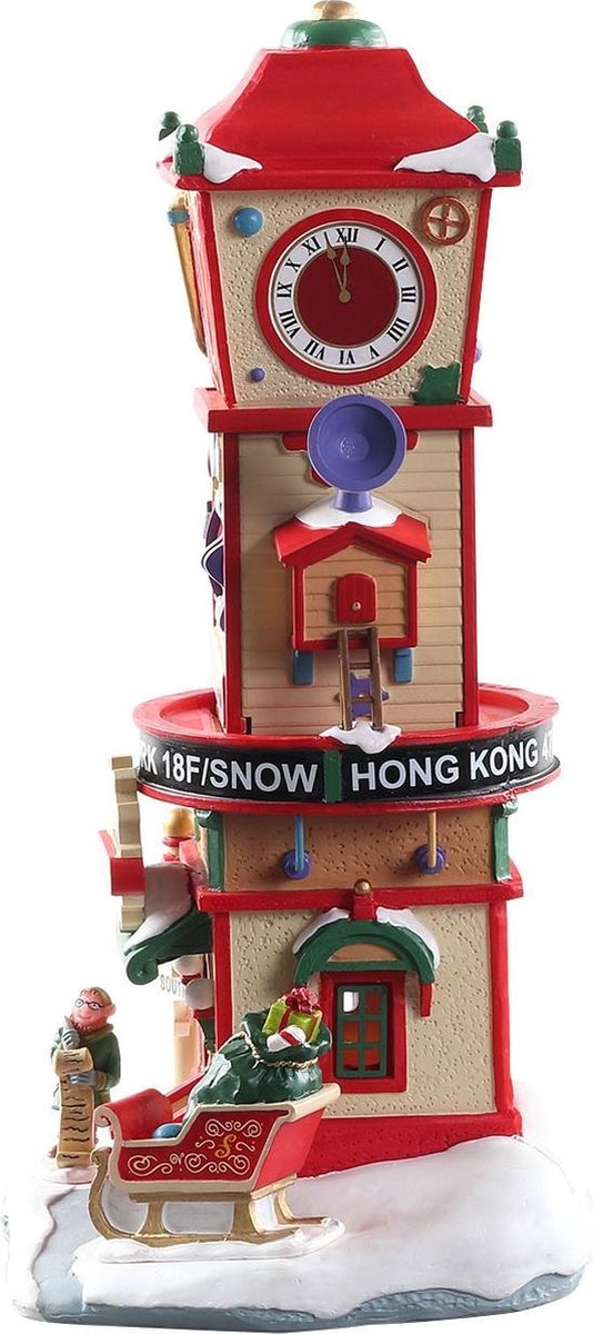 Lemax - Countdown Clock Tower - Kersthuisjes & Kerstdorpen | bol