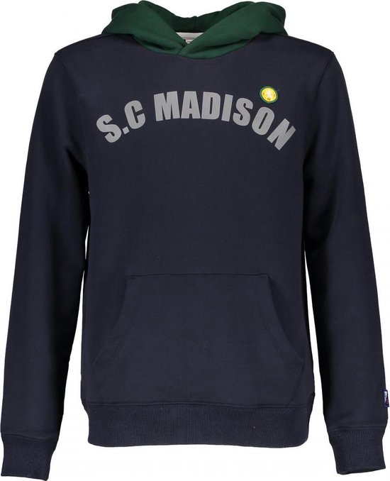 Street Called Madison Jongens Charlie hooded Sweater - Blauw - Maat 140 ...