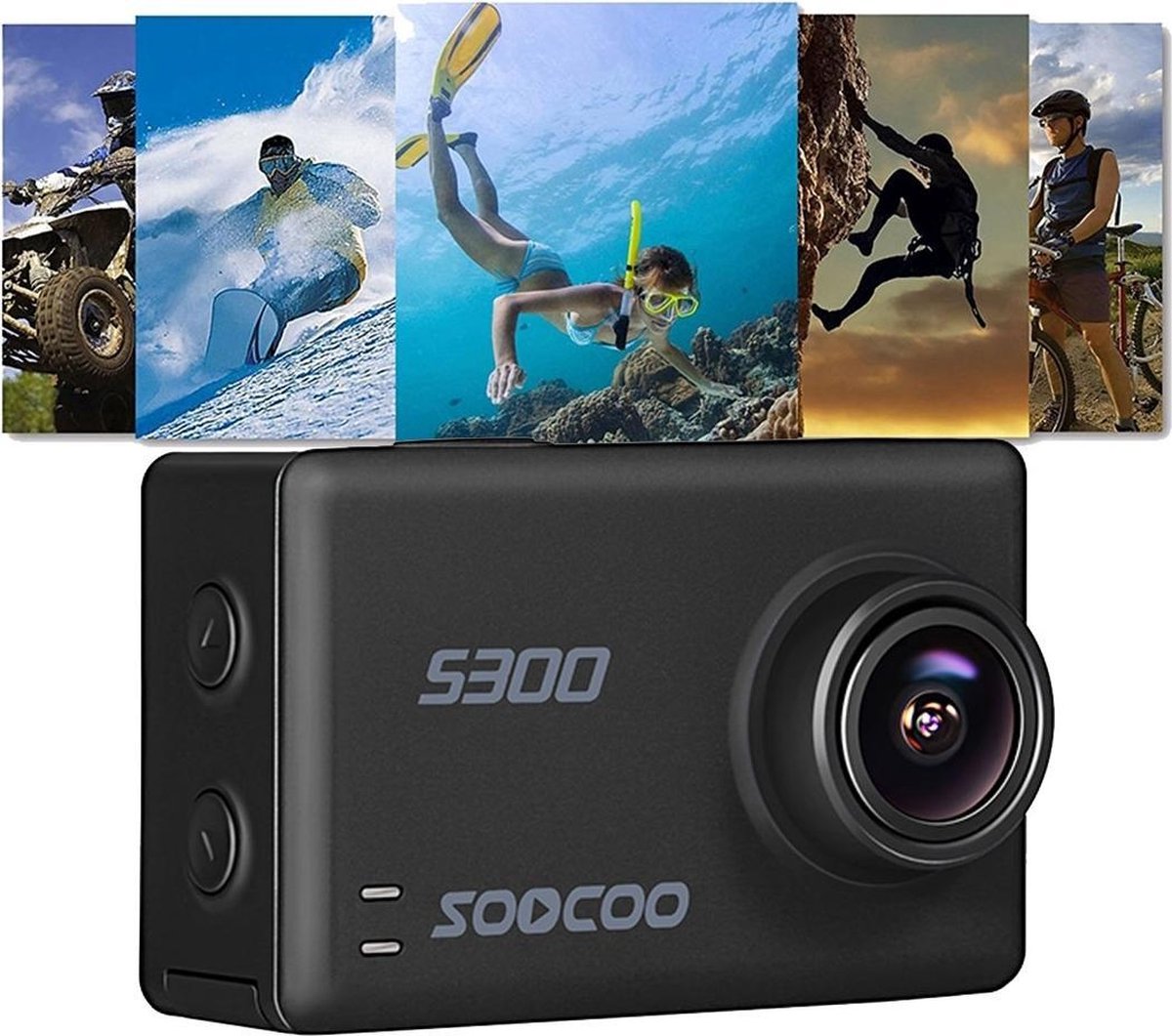 SOOCOO S300 Hi3559V100 + Sony IMX377 Ultra HD 4K EIS WiFi-actiecamera ...