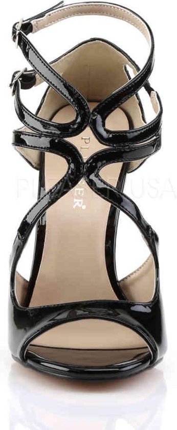 Pleaser Hoge hakken -38 Shoes- AMUSE-15 US 8 Zwart | bol