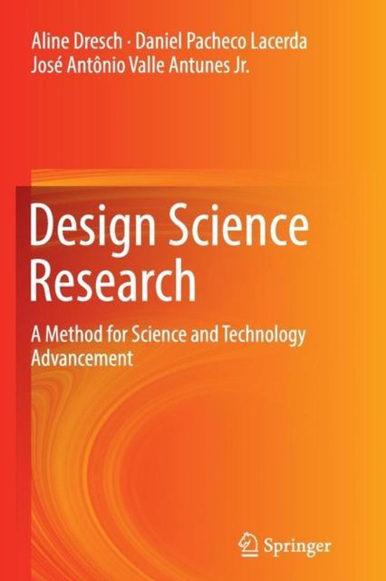 Design Science Research | 9783319356099 | Aline Dresch | Boeken | bol