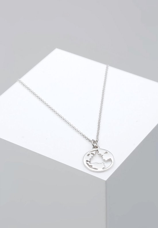 Elli Halsketting Wereldbol Globe Reizen 925 Zilver | bol