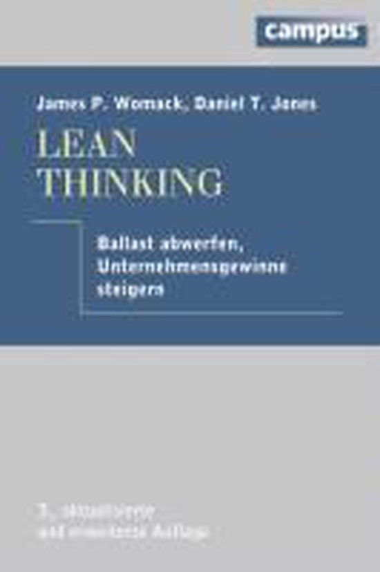 Lean Thinking, James P. Womack | 9783593398433 | Boeken | bol.com