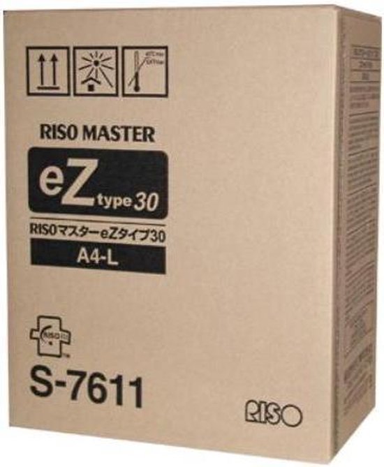 Riso Master S-7611 EZ-Typ30 A4;(2 rolls) | bol