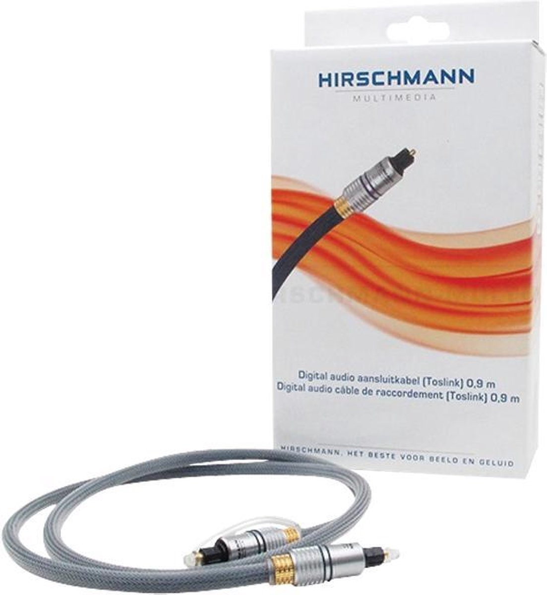 Hirschmann Digital Audio Optical Kabel, 0.9m | bol.com