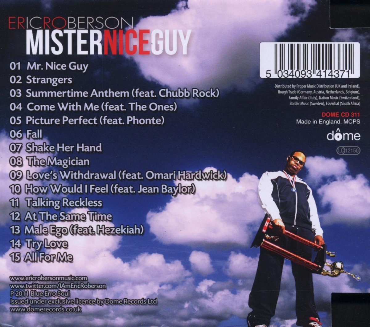 Mr Nice Guy, Eric Roberson | CD (album) | Muziek | bol.com