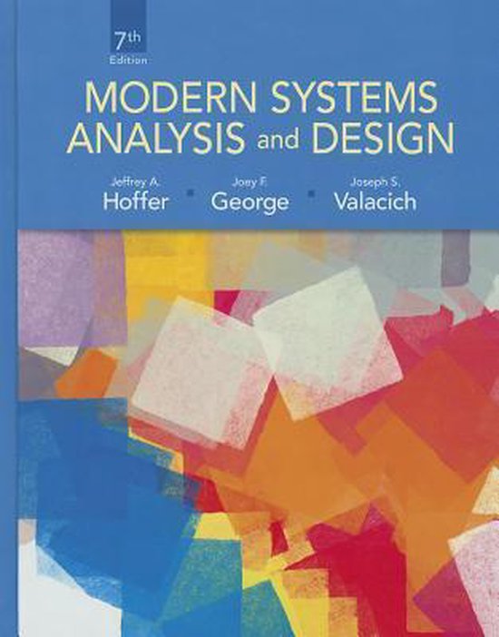 Modern Systems Analysis and Design | 9780132991308 | Jeffrey A. Hoffer | Boeken | bol