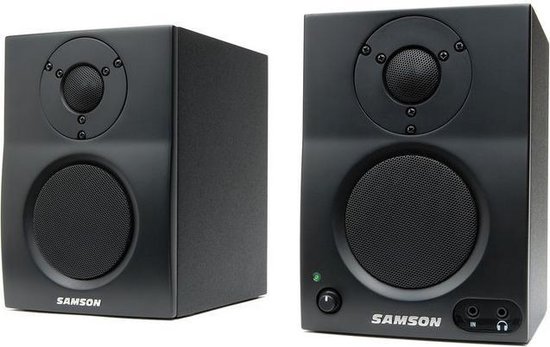 Samson MediaOne BT3 - Actieve studio monitor (set) - Zwart | bol