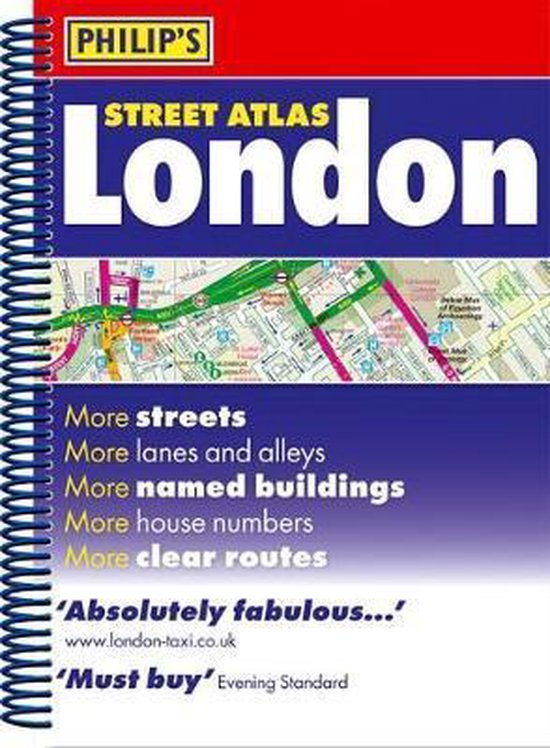 Philip's Street Atlas London, Philip'S | 9781849070584 | Boeken | bol.com