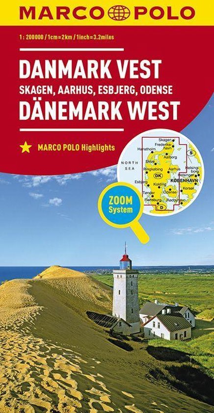 Marco Polo Denemarken West - Skagen, Arhus, Esbjerg, Odense | bol.com