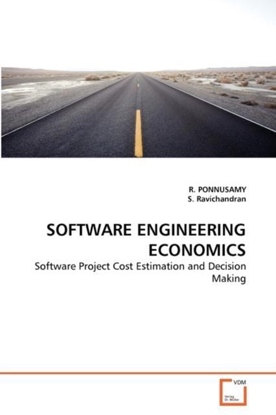 Software Engineering Economics | 9783639335910 | R Ponnusamy | Boeken | bol