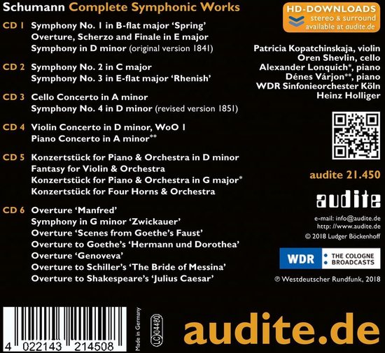 Patricia Kopatchinskaja - Oren Shevlin - Alexander - Complete Symphonic ...