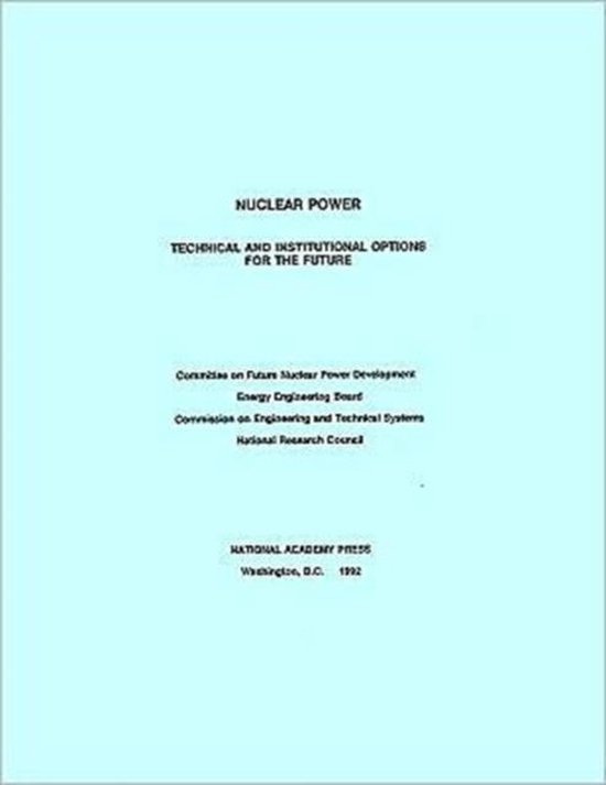 Nuclear Power | 9780309043953 | National Research Council | Boeken | bol