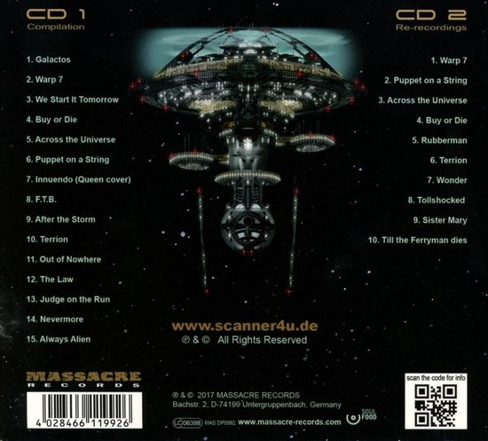 Galactos Tapes, Scanner | CD (album) | Muziek | bol