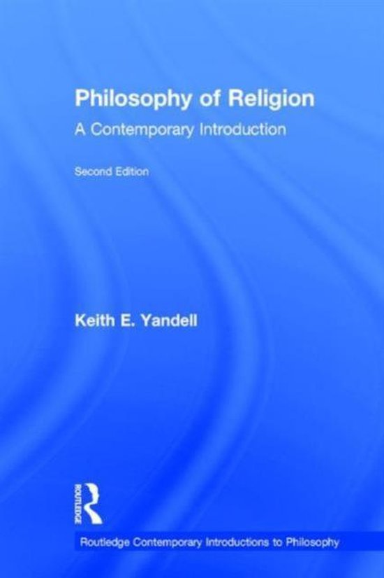 Philosophy of Religion | 9780415963695 | Keith E. Yandell | Boeken | bol