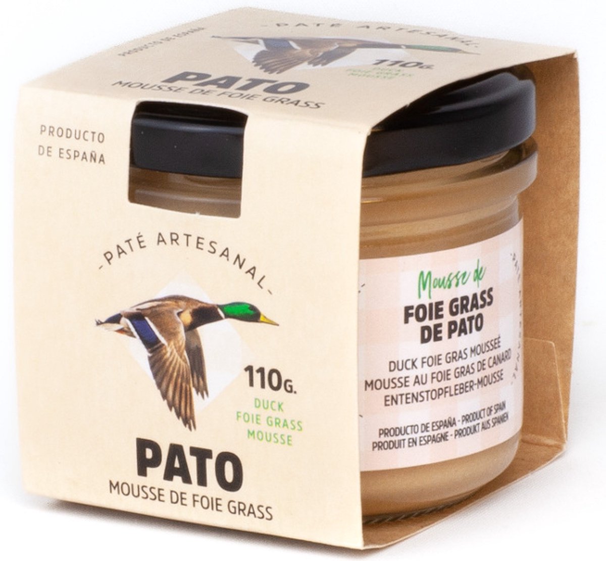 Eendenlever mousse - 3 x 110 gram - Pate Artesenal - Don Gastronom ...