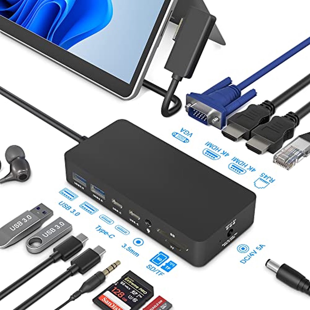 Station d'accueil Surface, Station d'accueil Surface Pro | bol.com