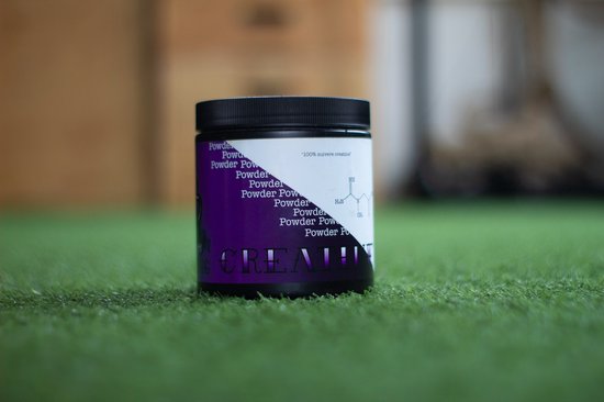 100% natuurlijke creatine monohydraat 500 gram pot of zak verpakt | bol