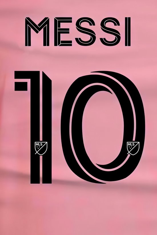 Numéro de maillot Lionel Messi Poster | Numéro de maillot de Lionel ...